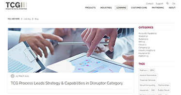 TCG Process: TCG Process lidera la estrategia y las capacidades en la ...