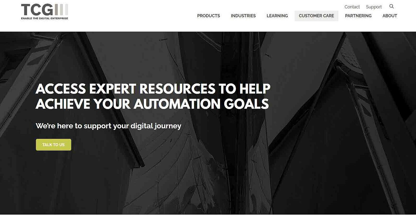 TCG Process: Access expert resources to help achieve your automation goals